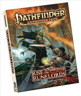 Pathfinder Adventure Path: Rise of the Runelords Anniversary Edition P ...